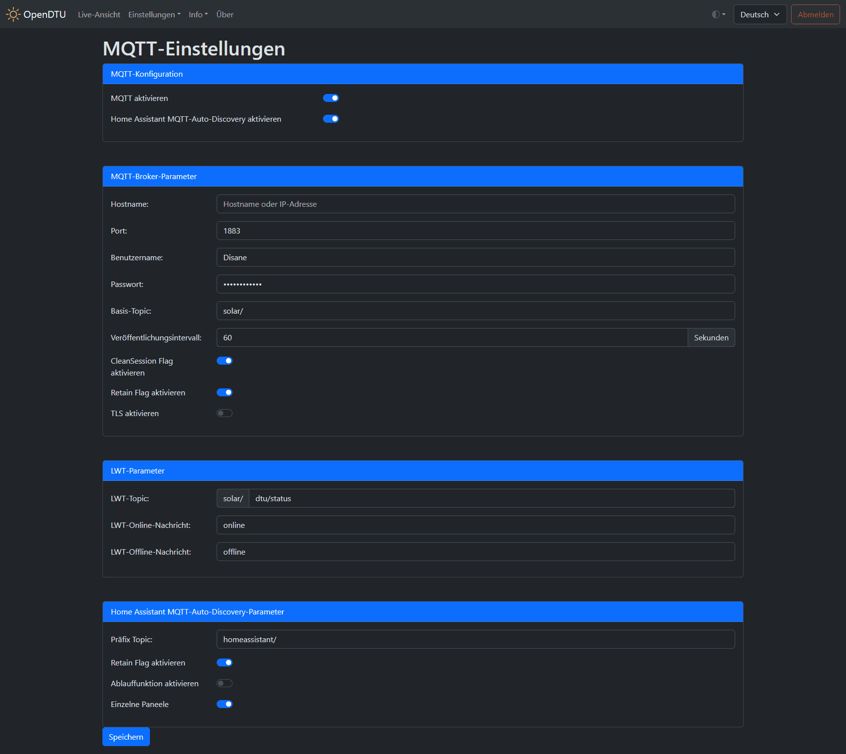OpenDTU: Auslesen von PV-Wechselrichtern