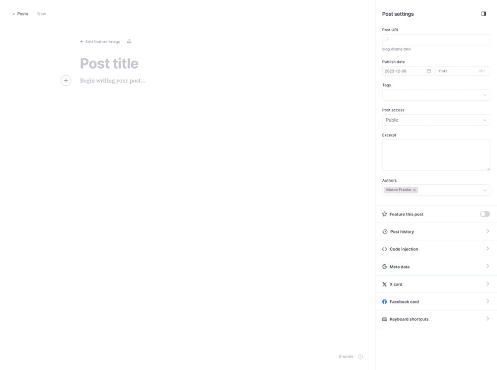 Ghost: Das bessere WordPress