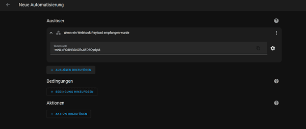 Automate Home Assistant with WebHooks