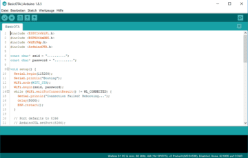 ESP-Mikrocontroller mit Visual Studio Code programmieren